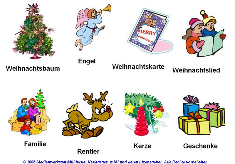 Christmas 1 in German - Medienwerkstatt-Wissen © 2006-2025 Medienwerkstatt