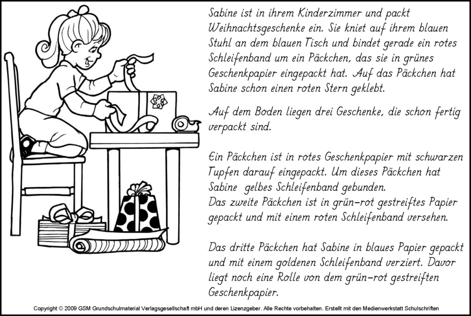 Lese-Mal-Blatt Advent 1 - Medienwerkstatt-Wissen © 2006-2025 Medienwerkstatt