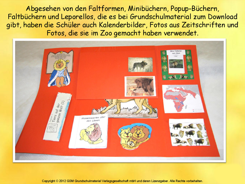 Ein Lapbook zum Thema Tiere erstellen - 4 - Medienwerkstatt-Wissen © 2006-2025 Medienwerkstatt